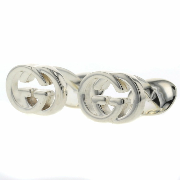 Gucci | Jewelry | Gucci Cufflinks Interlocking G Silver 925 Mens Gucci | Poshmark